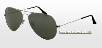 中国 銘柄サングラス LAYBONE RB3025 W0879 の飛行士の大きい金属 販売のため