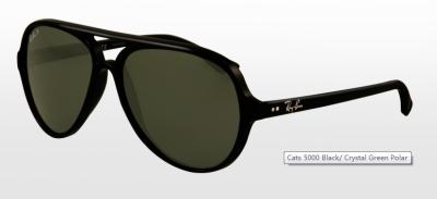 中国 LAYBONE 猫の銘柄サングラス水晶緑によって分極される RB4125 601 - 58 販売のため