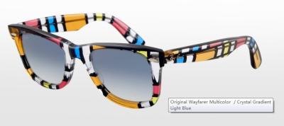 中国 多色刷りフレームの銘柄サングラス LAYBONE の Wayfarer RB2140 の 1085/3F の原物 販売のため