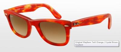 中国 オレンジ フレームの銘柄サングラス LAYBONE の Wayfarer の接眼レンズ RB2140 1043/51 を振り回して下さい 販売のため
