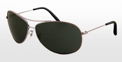 Cina Occhiali da sole del metallo del caravan della struttura del Gunmetal di RB3454E 004/71 con la lente rettangolare verde in vendita