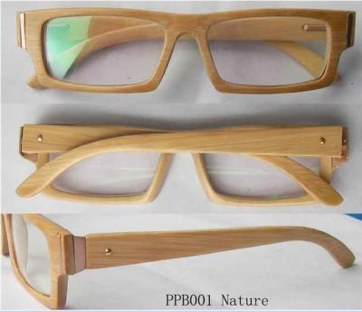 Chine Lunettes en bambou légères de couleur jaune de nouveau venu pour des femmes à vendre
