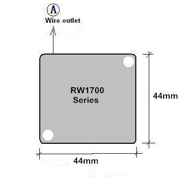 RUIWOR RW1700 Square Anti Theft Pull Box for Product Positioning