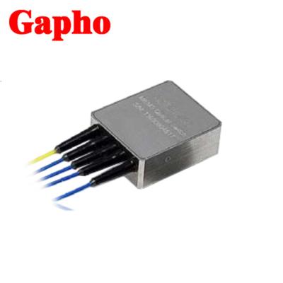 China Série 1260-1620Nm da trava do interruptor MEMS da fibra ótica do diâmetro 250um 1x4 à venda