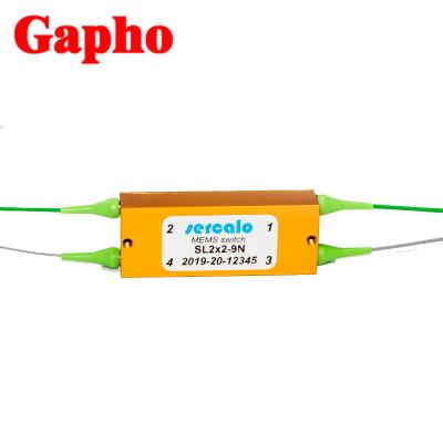 China comprimento de onda 1310 do diâmetro 250um 900um do interruptor ótico da fibra de 2x2 MEMS/1550Nm à venda
