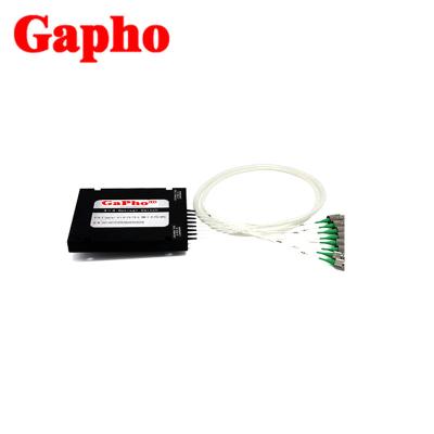 China interruptor ótico da fibra de 4x4 0.25mm 0.9mm com o conector do ST do SC FC LC à venda