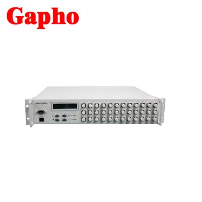 Cina porto ottico di /1300nm RJ45 RS232 del commutatore montato scaffale di 2U 1×32 850 in vendita