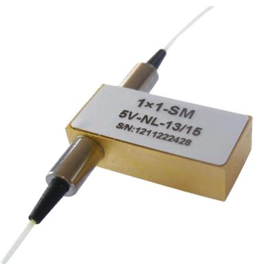 Cina Non chiudere perdita di inserzione bassa ottica del commutatore 1x1 1260-1670nm della fibra 0.5dB in vendita