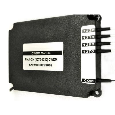 Cina 1310 fibra di Corning SMF-28e del modulo di 1550Nm 6Ch CWDM Mux Demux ultra in vendita
