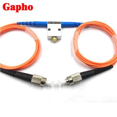 中国 高精度VOA 850nmの光ファイバーの減衰器FC SC LCの単一モード26x16x8mm 販売のため