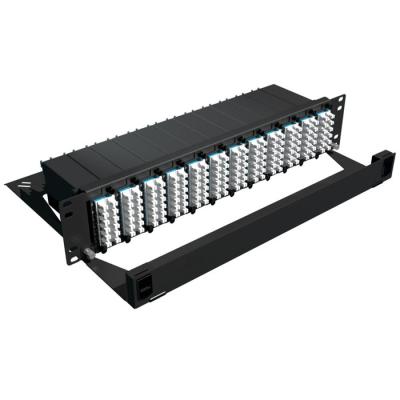 Cina di 1U 2U di scaffale di altezza MTP di fibra del quadro d'interconnessione serie dell'elite ultra in vendita