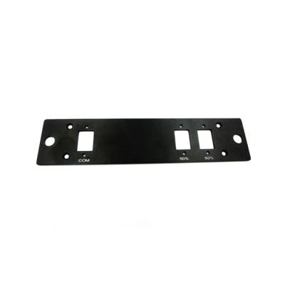 Cina 1X3 pannello a fibra ottica dell'adattatore di LC del pannello dell'adattatore del porto del porto 1X4 in vendita