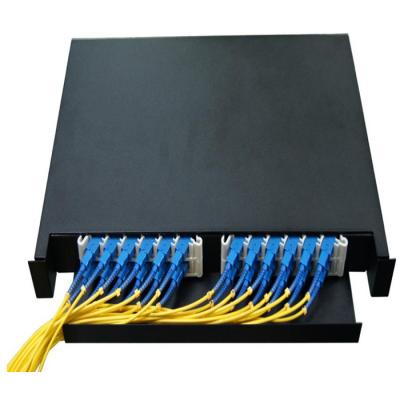 Cina St LC FC dello Sc del quadro d'interconnessione di fibra di LC del porto di altezza 12 di GaPho 1U in vendita