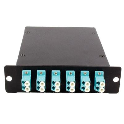 Китай Mpo/Mtp-SC-LC 6-12-24 Fiber Cassette Module Singel-Mode 24port Channel Module Box продается
