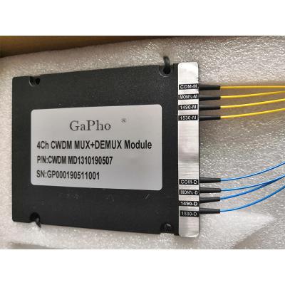 Cina 3CH-18CH WDM CWDM DEMUX con perdita dipendente di polarizzazione bassa in vendita