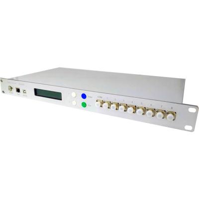 China Interruptor ótico da fibra da montagem em rack 1x32 de FITL com gestão remota dos ethernet RJ45 à venda