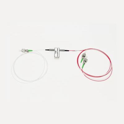 China Trajeto livre da baixa cola Epoxy do interruptor ótico 980nm da fibra da interferência D1×2 à venda