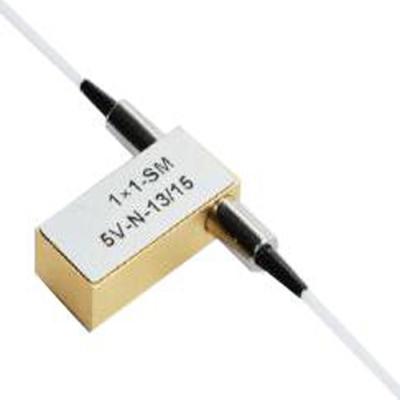 Cina Commutatore ottico meccanico MP 1260-1620nm della fibra 1x1 per il blocchetto di Manica in vendita