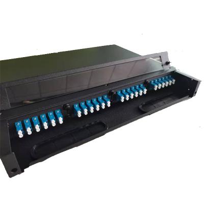 Cina 12 / 96 contenitore universale di fibra ottica di modulo di LC MPO MTP 1u19 della struttura di distribuzione del centro in vendita