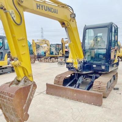 Κίνα Μίνι Hyundai 60-7 Εκσκαφέας 6 τόνων Υγιεινή κατάσταση με πρωτότυπο σχεδιασμό και στην Κορέα προς πώληση