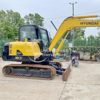 Κίνα Μίνι Hyundai 60-7 Εκσκαφέας 6 τόνων Υγιεινή κατάσταση με πρωτότυπο σχεδιασμό και στην Κορέα προς πώληση