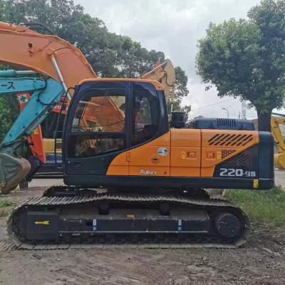 Κίνα 21 τόνων 113KW Hyundai 220-9s Εκσκαφέας με μεγάλη χωρητικότητα προς πώληση