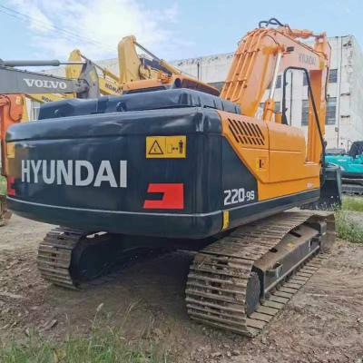 Κίνα 21 τόνων 113KW Hyundai 220-9s Εκσκαφέας με μεγάλη χωρητικότητα προς πώληση