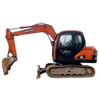 Κίνα 2019 Original Doosan DX80 Mini Excavator 8 Τόνων με άνετη καμπίνα χειριστή προς πώληση