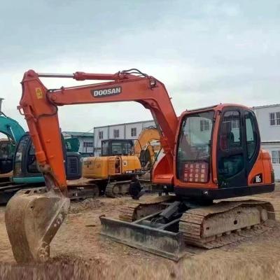 Κίνα 2019 Original Doosan DX80 Mini Excavator 8 Τόνων με άνετη καμπίνα χειριστή προς πώληση