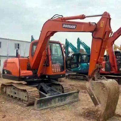 Κίνα 2019 Original Doosan DX80 Mini Excavator 8 Τόνων με άνετη καμπίνα χειριστή προς πώληση