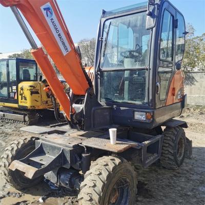 Κίνα Πολυλειτουργικός εξορυκτής τροχών DOOSAN DX60W 4TNV94L κινητήρας 5,7 τόνων λειτουργικό βάρος προς πώληση