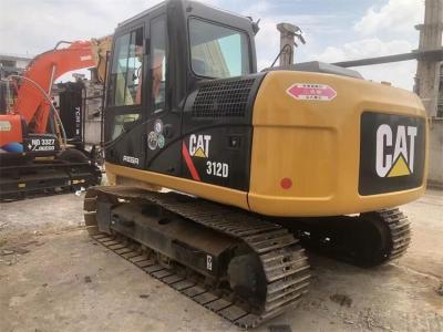 중국 원형 수압 실린더 12톤 Caterpillar 312D 발굴 작업용 발굴기 판매용