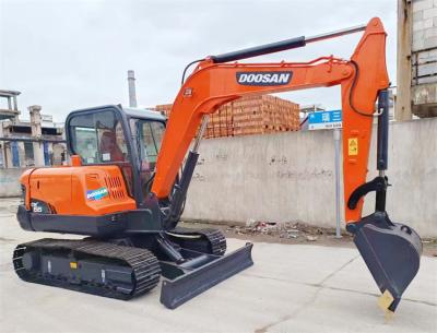 Κίνα 0.21 m3 χωρητικότητα κουβάς Doosan DX55 Crawler Chain Excavator στην Κορέα με ισχυρή ισχύ προς πώληση