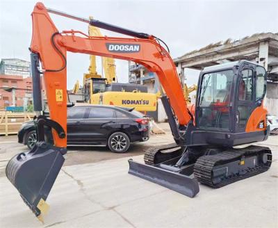 Κίνα 0.21 m3 χωρητικότητα κουβάς Doosan DX55 Crawler Chain Excavator στην Κορέα με ισχυρή ισχύ προς πώληση