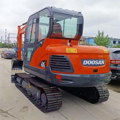 Κίνα 0.21 m3 χωρητικότητα κουβάς Doosan DX55 Crawler Chain Excavator στην Κορέα με ισχυρή ισχύ προς πώληση