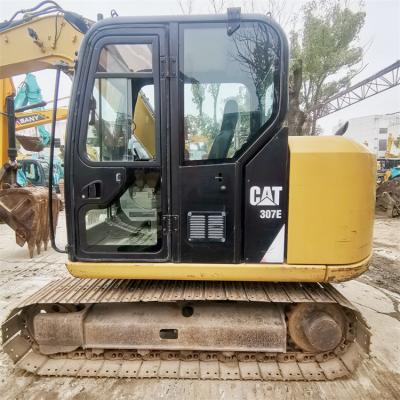 중국 상하이에서 지구 이동 기계에 대한 원형 수압 펌프 7 톤 Cat 307E 발굴기 판매용