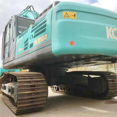 Κίνα Σαγκάη Χρησιμοποιήθηκε Kobelco SK350 Excavator 35 Τόνων με κινητήρα HINO 197 KW σε καλή κατάσταση προς πώληση