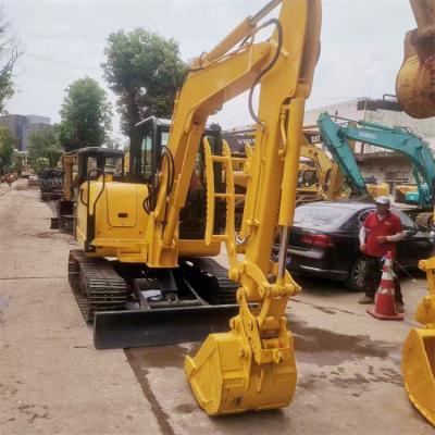 Κίνα Εργασιακό βάρος 5000 KG 5 τόνους Ιαπωνία Μίνι Εκσκαφέας Komatsu PC 56U με ισχύ 50 KW προς πώληση