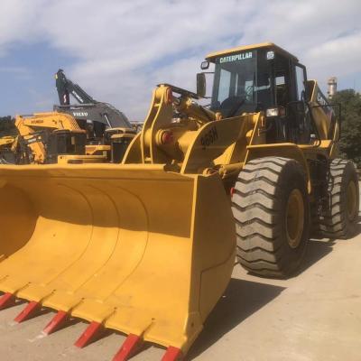중국 오리지널 수압 펌프와 5196 작업 시간으로 사용 된 Caterpillar 966H 휠 로더 판매용