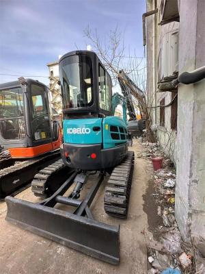 중국 YANMAR 엔진 사용 된 KOBELCO35 크롤러 발굴기 원본 수압 실린더 중고 판매용
