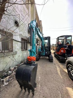 중국 YANMAR 엔진 사용 된 KOBELCO35 크롤러 발굴기 원본 수압 실린더 중고 판매용