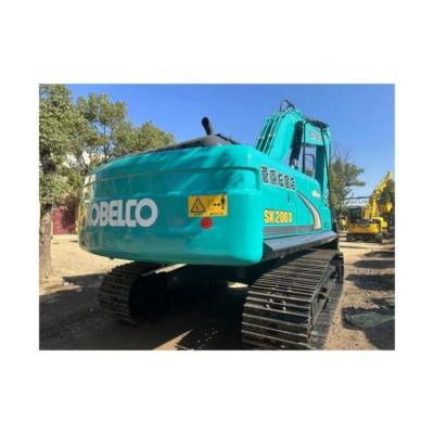 Κίνα 20 τόνων Ιαπωνία Kobelco SK200-8 Εκσκαφέας Εκσκαφέας με αρχική υδραυλική βαλβίδα προς πώληση
