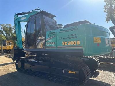 Κίνα 20 τόνων Ιαπωνία Kobelco SK200-8 Εκσκαφέας Εκσκαφέας με αρχική υδραυλική βαλβίδα προς πώληση