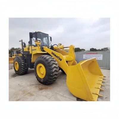중국 코마쓰 WA470 휠 로더 194 kW 앞 로더 상하이에서 판매 일본에서 만든 판매용