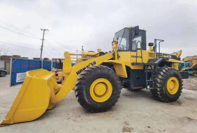 중국 코마쓰 WA470 휠 로더 194 kW 앞 로더 상하이에서 판매 일본에서 만든 판매용