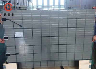 Cina pannello solare di vetro doppio policristallino/270W/60cells/20V/trasparente in vendita