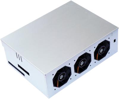 中国 Ethereum鉱山を包装する8 Gpuの黒は847 GPUサーバー装備2000Wを装備する 販売のため