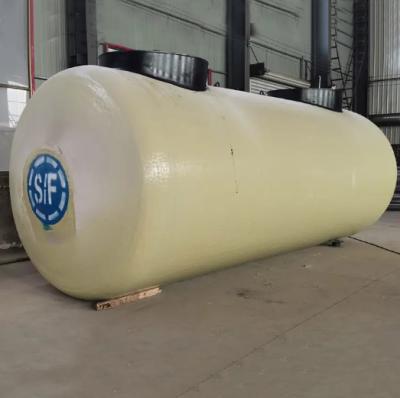 Κίνα SF Fiberglass Frp Double Wall Underground Storage Tank Καύσιμο πετρέλαιο Αεροστάσιο Ντίζελ Βενζίνη Διπλό στρώμα προς πώληση