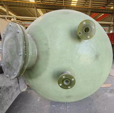 Chine Acide sulfurique FRP réservoir chimique haute résistance installation facile régulière à vendre