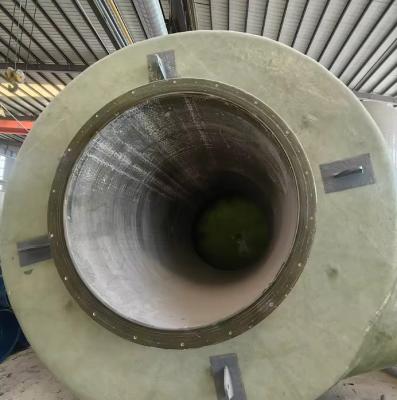 Chine Acide sulfurique FRP réservoir chimique haute résistance installation facile régulière à vendre